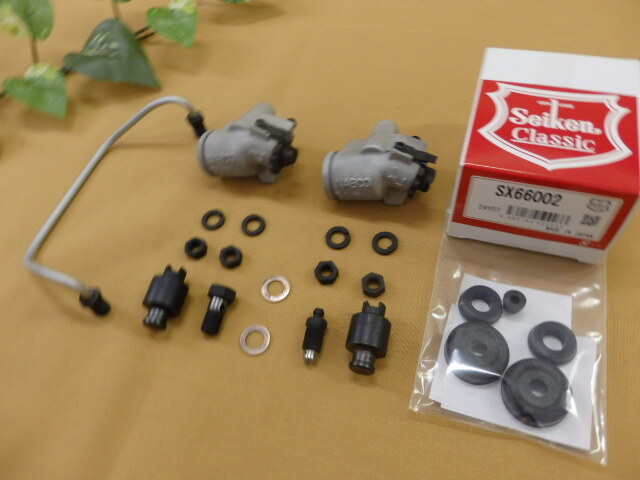 C997 特A スバル 360 純正 当時物 絶版品 連結パイプ付き Fr ブレーキ ホイールシリンダー 左側 上下 分解O/H施工済み K111(スバル用)｜売買されたオークション情報 ...