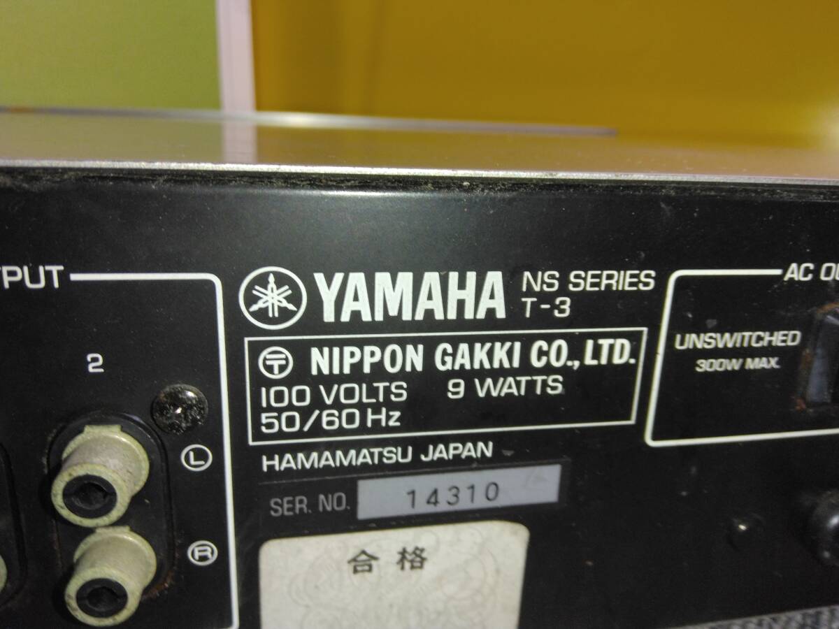 Yahoo!オークション - M955 棚9 ジャンク品 YAMAHA T-3 ナチュラルサウ...
