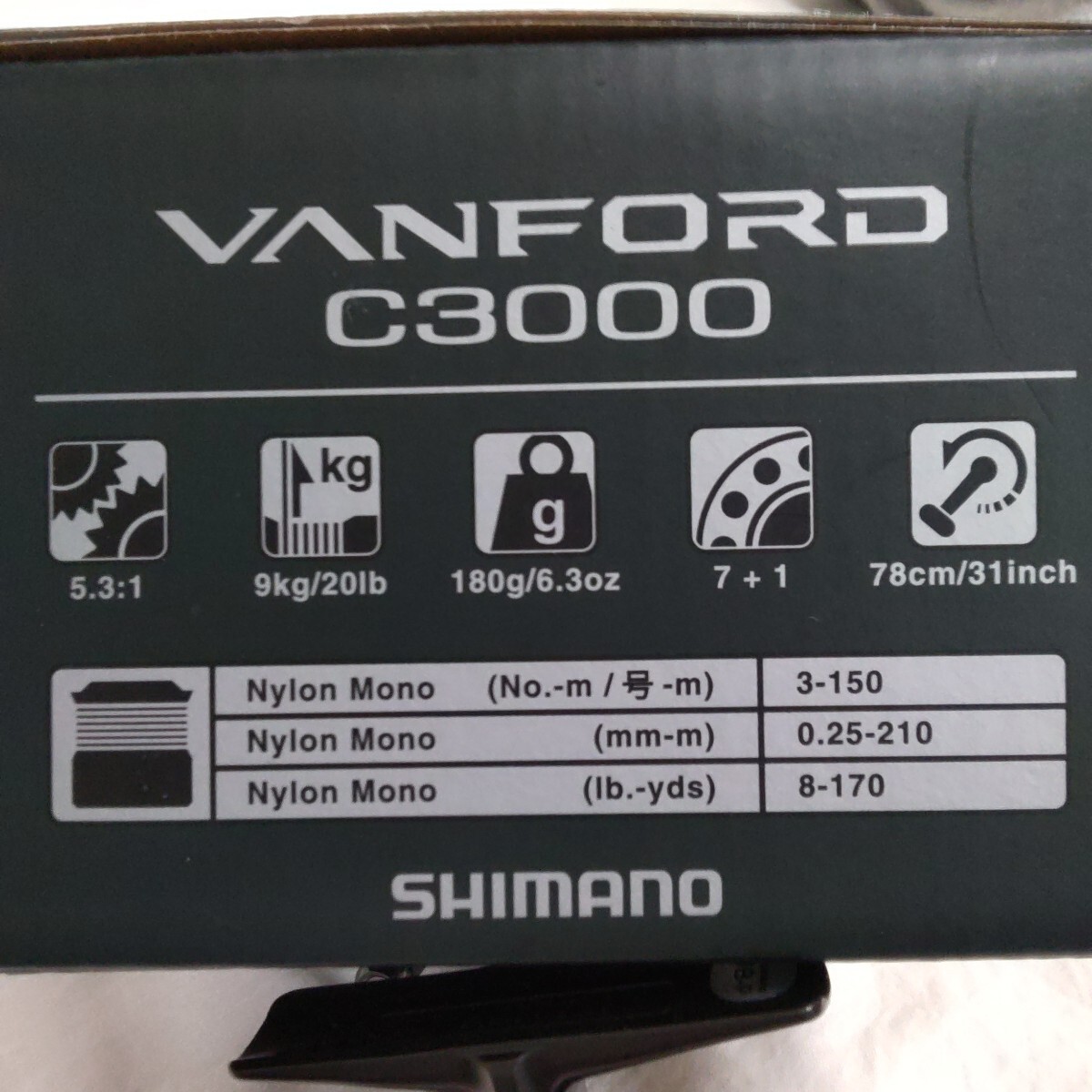 Yahoo!オークション - シマノ 20 ヴァンフォード C3000