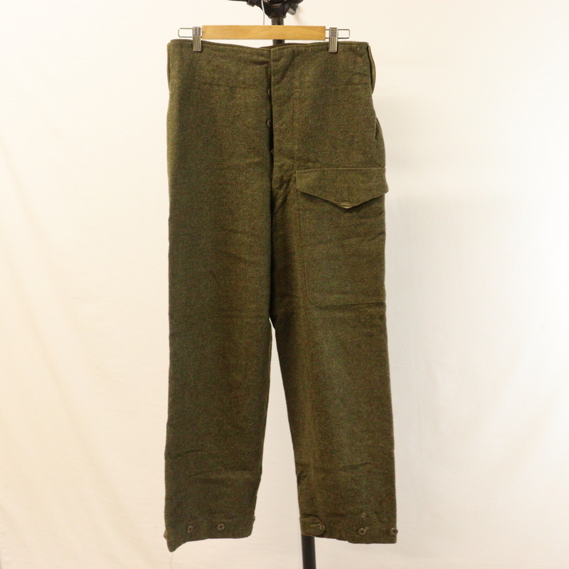 Yahoo!オークション - f829 50sビンテージ イギリス軍 ウール ミリタリ...