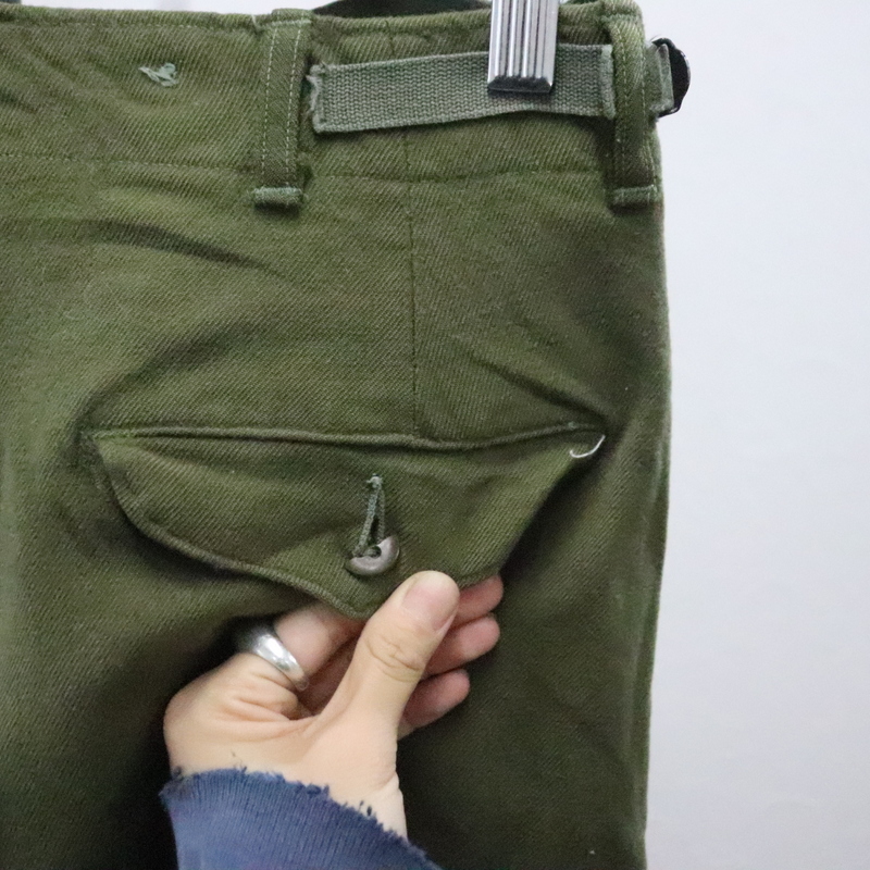 Yahoo!オークション - q173 50sビンテージ U.S.ARMY M-51 ミリタリー ...