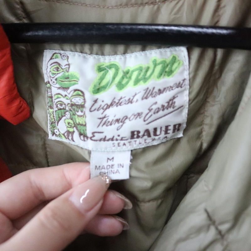 Yahoo!オークション - T957 2000年代製 エディーバウアー ダウンジャケ...
