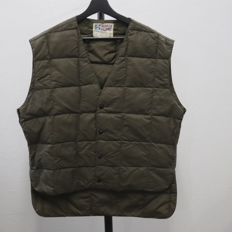 Yahoo!オークション - X27 70sビンテージ NORTHSLOPE 中綿ベスト 1970...