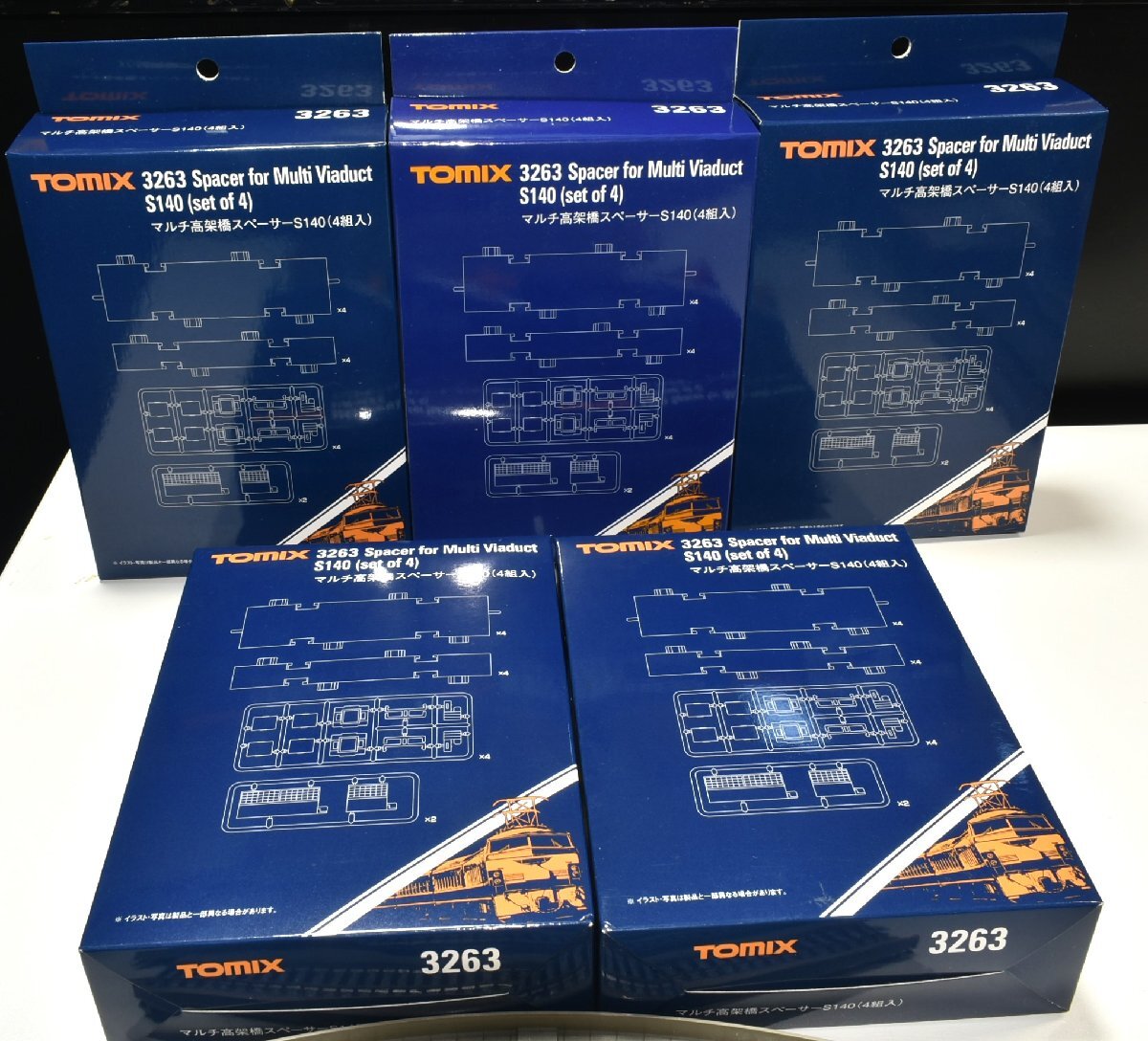 Yahoo!オークション - 【SAZAN】TOMIX 3263 マルチ高架橋スペーサーS14...