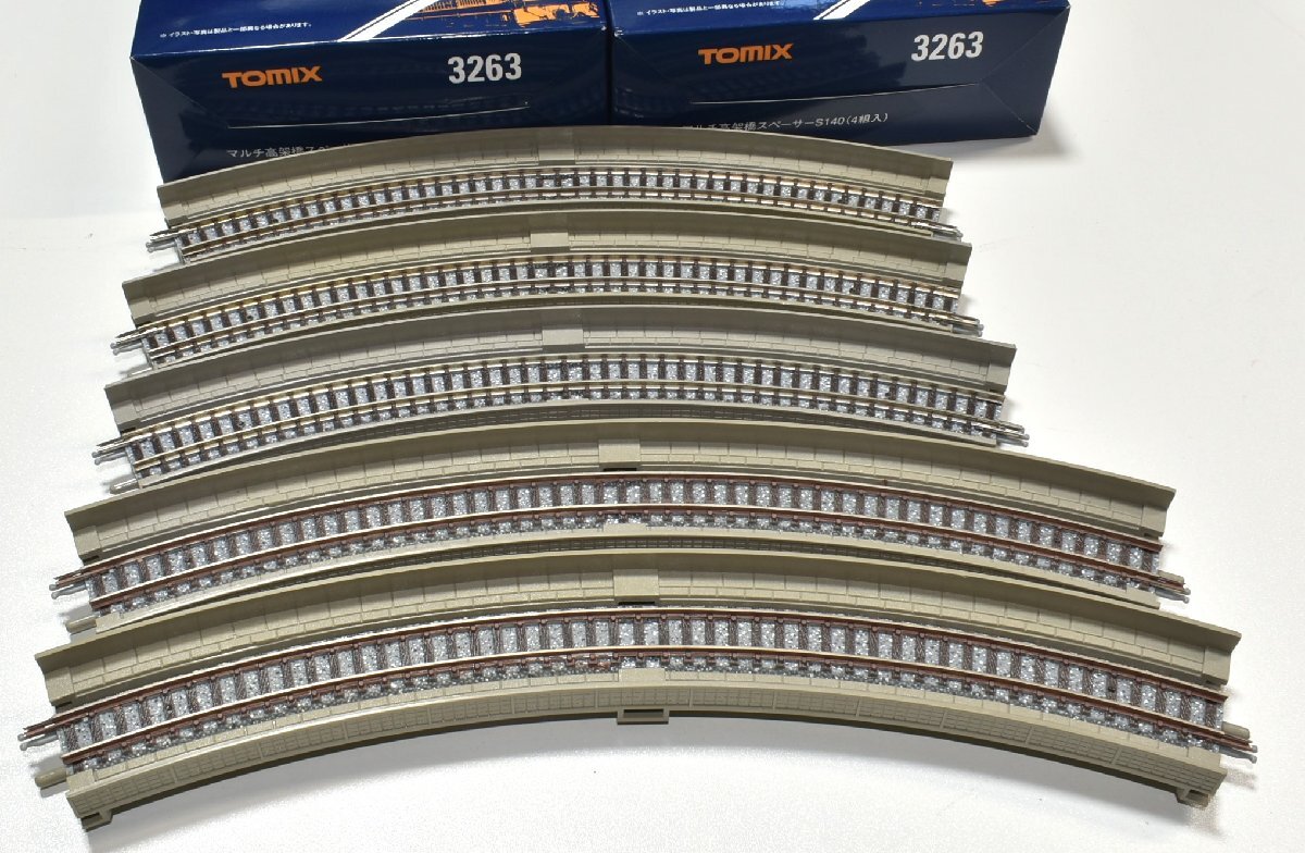Yahoo!オークション - 【SAZAN】TOMIX 3263 マルチ高架橋スペーサーS14...