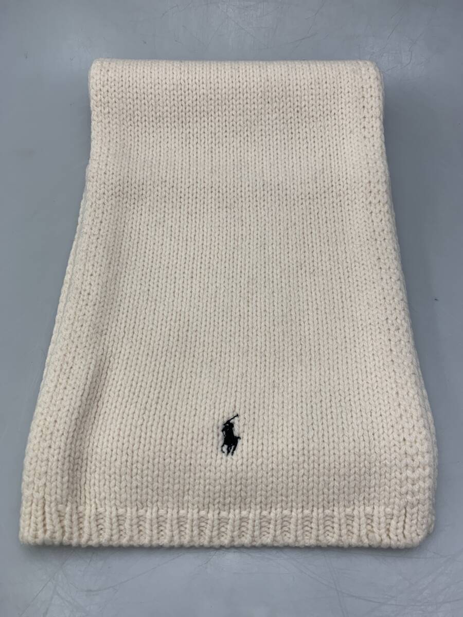 Yahoo!オークション - A036 ラルフローレン 新品未使用 マフラー ウー...