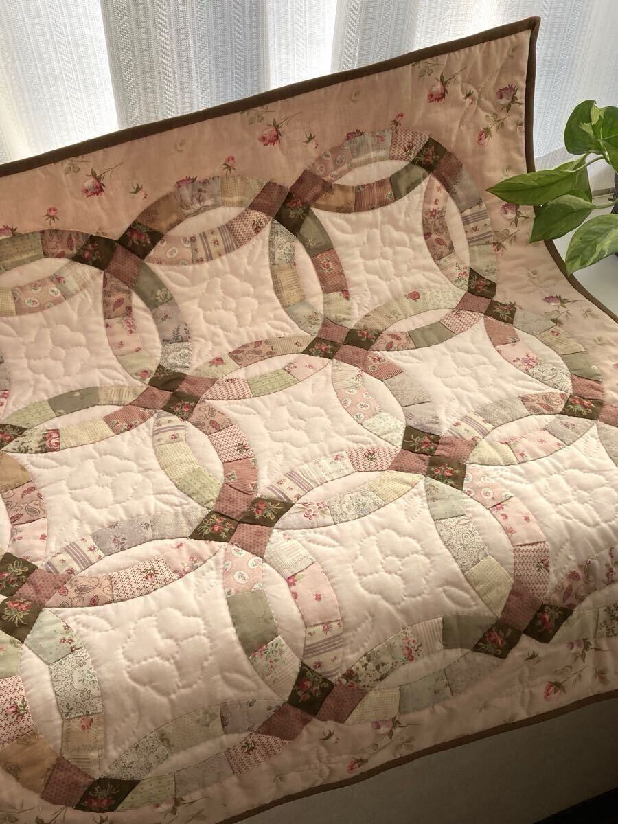 Yahoo!オークション - ダブルウェディングのパッチワークキルト YUWA ...