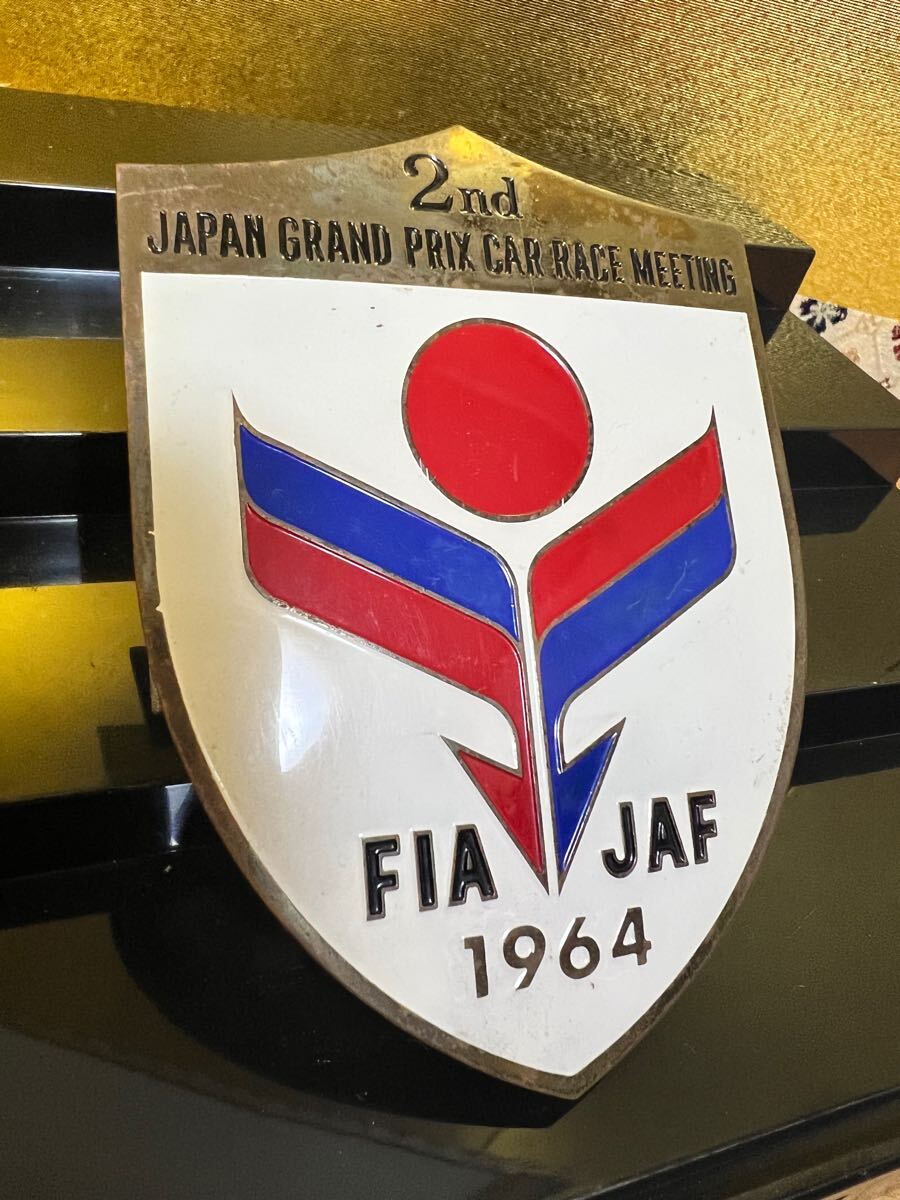 Yahoo!オークション - 希少 1964 第2回 日本グランプリ 参加章 2rdJAP...
