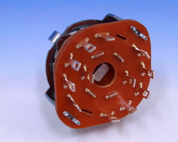 Yahoo!オークション - H0029#25φ ロータリースイッチ 2回路5接点