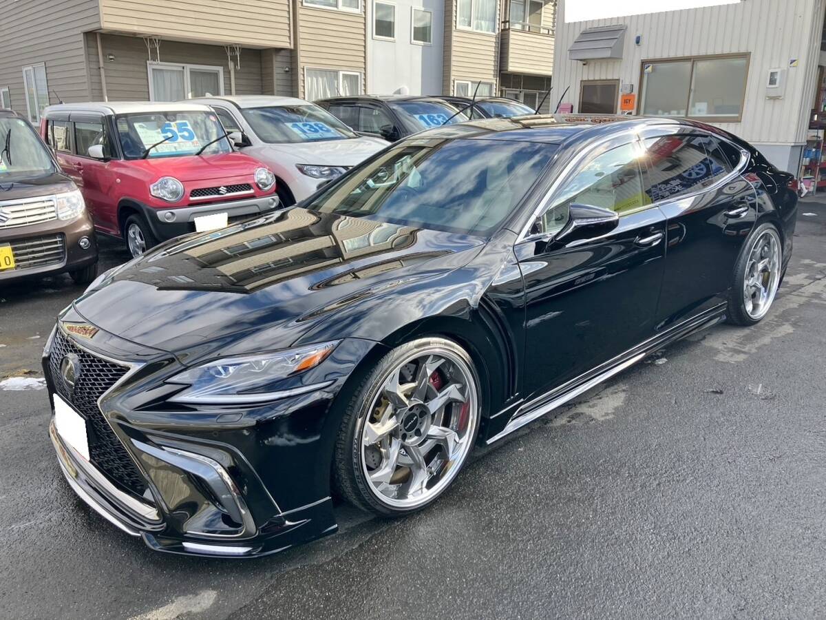元 WALDデモカー レクサス LS500 Fスポーツ ボルドワールド エアサス フルエアロ ＆ ブレーキキット 22インチ 1オーナー 冬 極上車(LS)｜売買されたオークション情報 ...