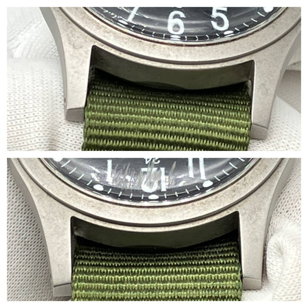 Yahoo!オークション - HAMILTON Khaki 9797 腕時計 ハミルトン カーキ ...