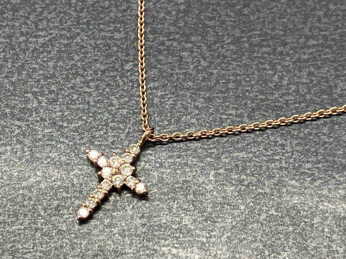 Yahoo!オークション - K10 K10PG ピンクゴールド 40㎝ 総重量1.17g ネ...