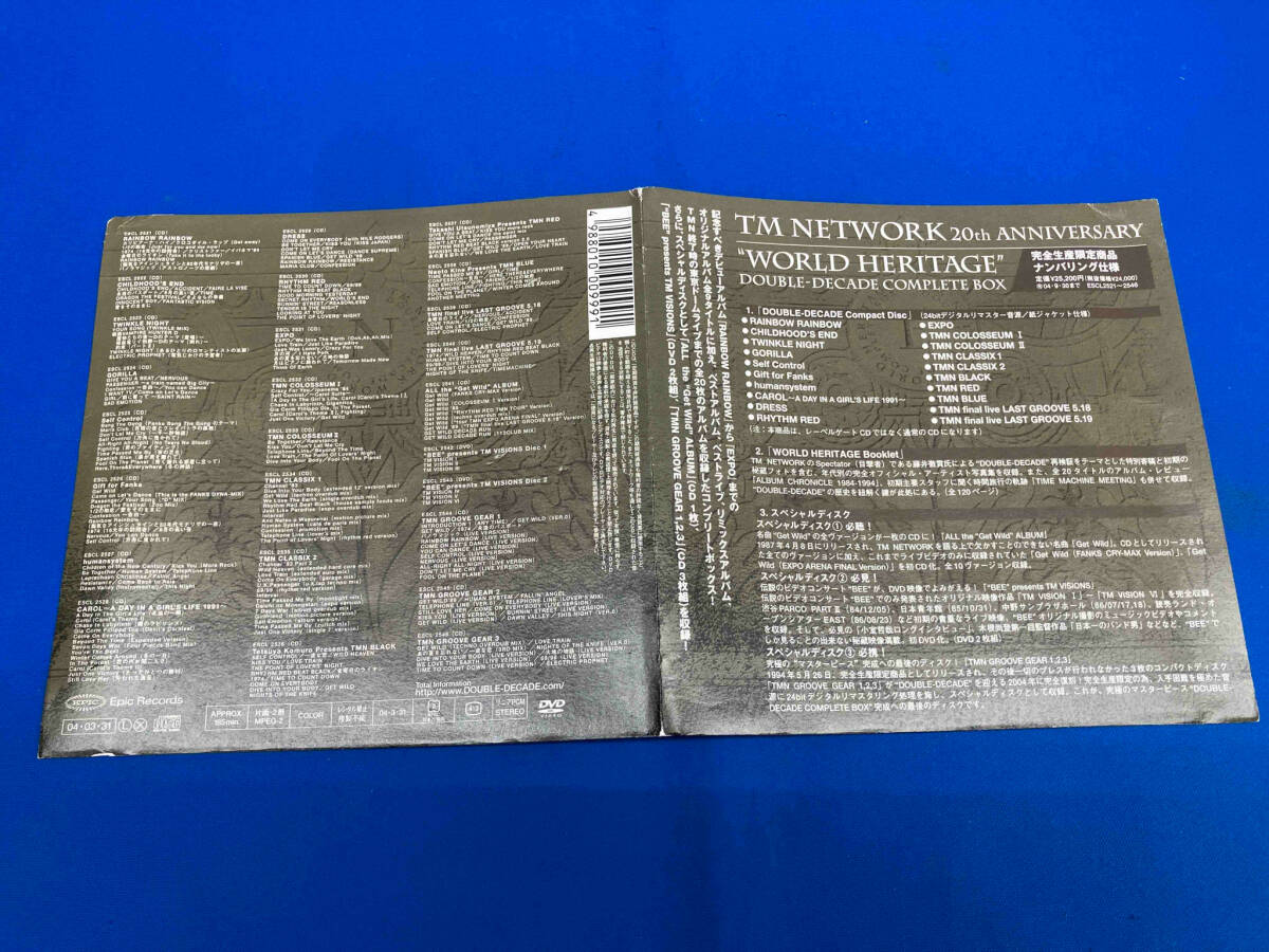 Yahoo!オークション - TM NETWORK CD TM NETWORK WORLD HERITAGE~DOUBL...