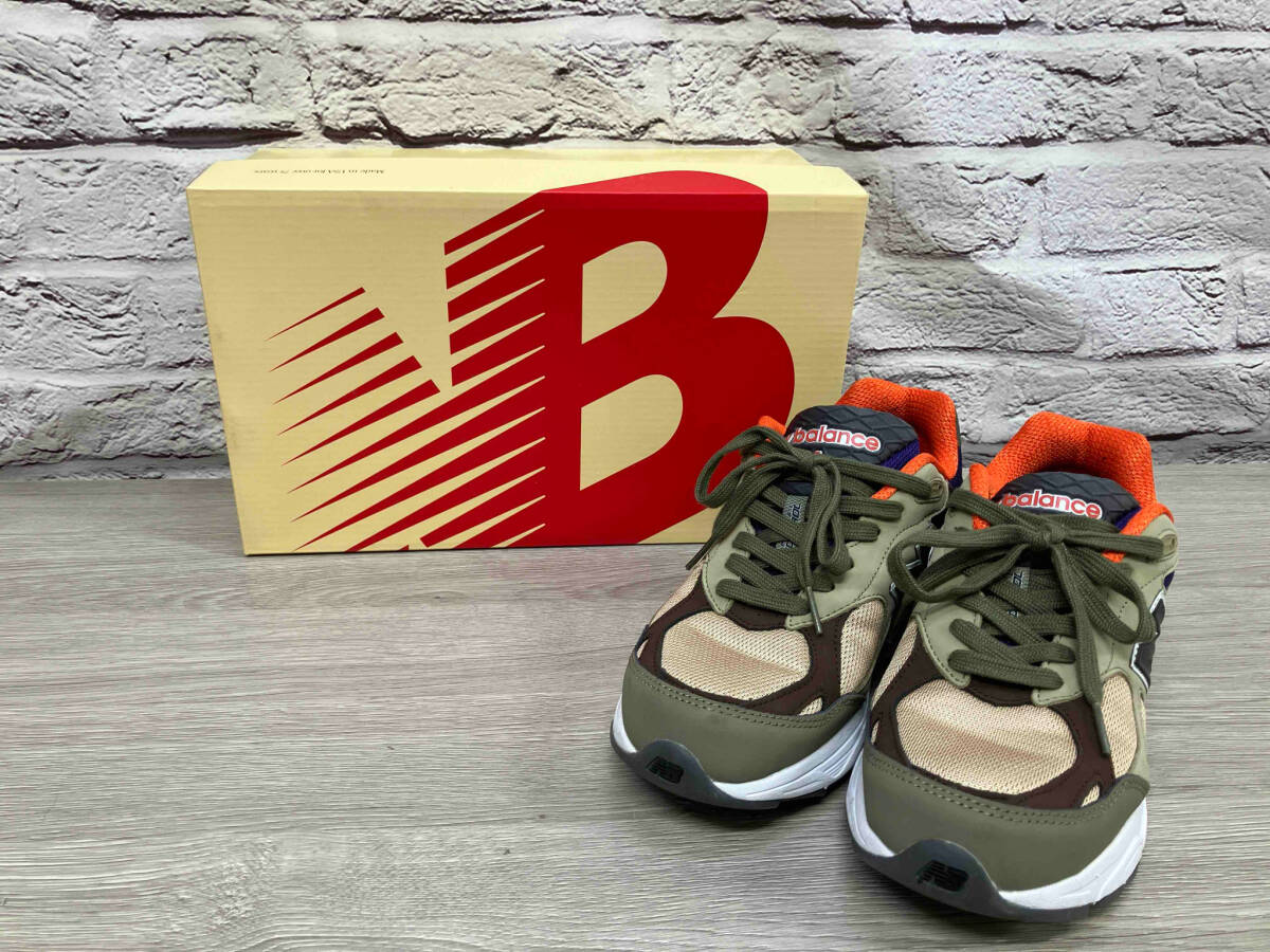 new balance / ニューバランス M990BT3 USA製 スニーカー 表記サイズ US7.5 グリーン系 店舗受取可 ニューバランス