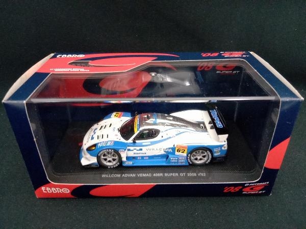 Yahoo!オークション - EBBRO 1/43 WILLCOM ADVAN VEMAC 408R SUPER GT ...