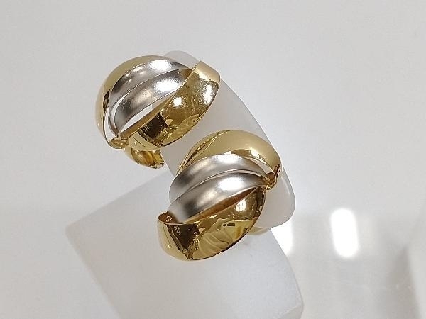 Yahoo!オークション - K18 ゴールド Pt900 プラチナ 総重量約3.2g イヤ...