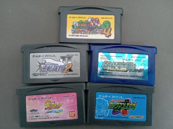 Yahoo!オークション - GBA ソフト 5点セット （G7-43）