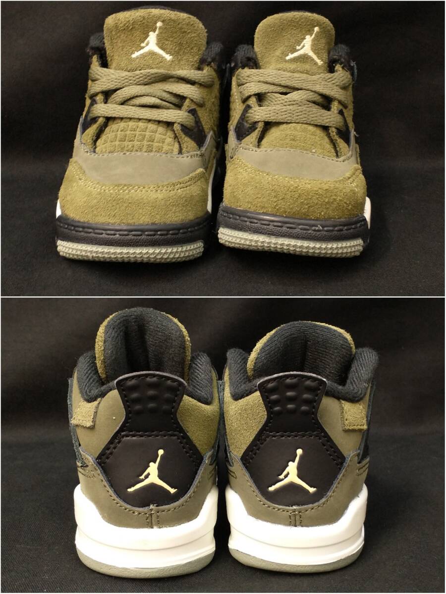 Yahoo!オークション - NIKE AIR JORDAN 4 AJ4 MEDIUM OLIVE TD ジョー...