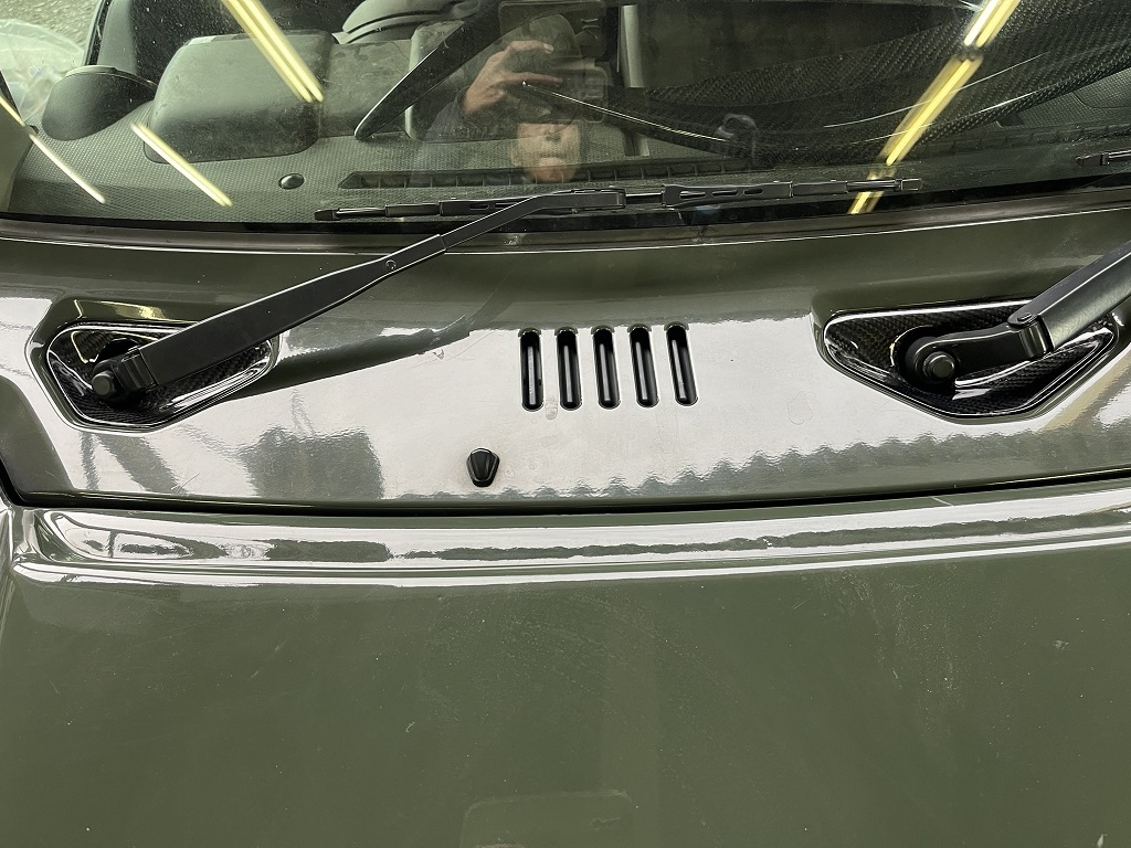 Yahoo!オークション - bob03様専用 綾織 リアル カーボン ワイパー ガ...