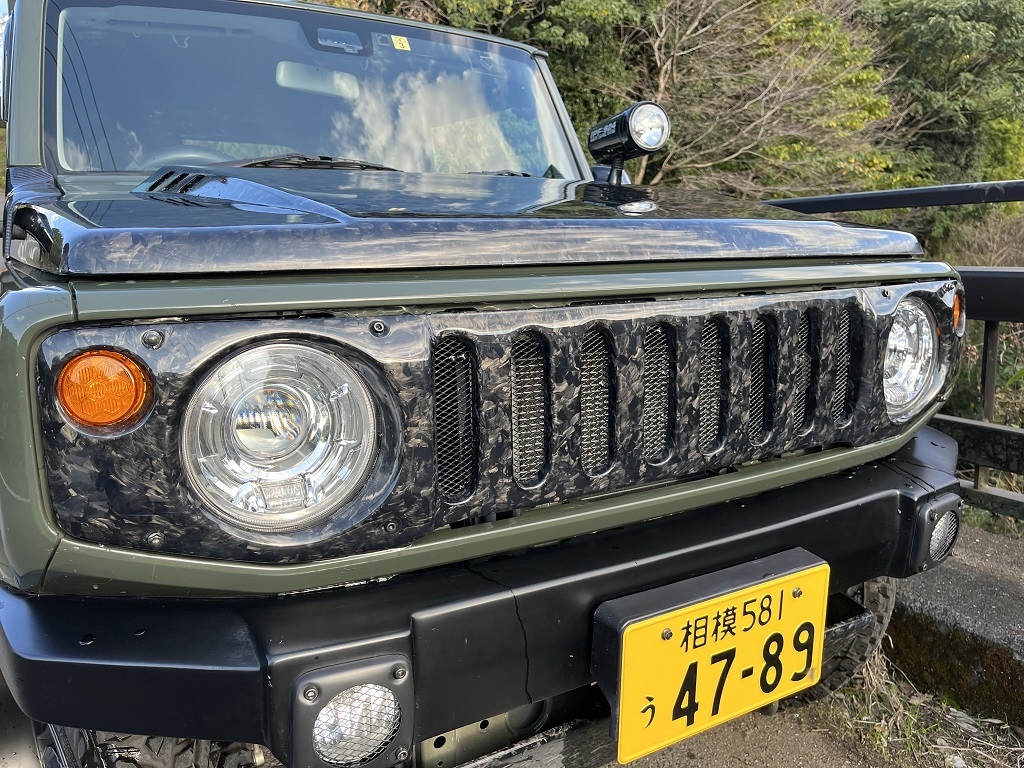 Yahoo!オークション - 即納 チョップド カーボン JB64 JB74 シエラ ジ...