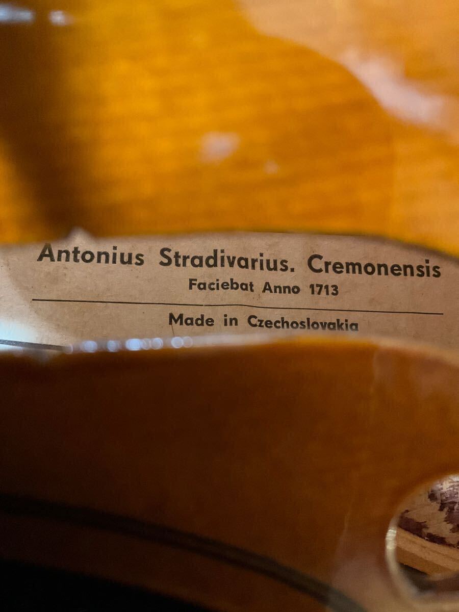 Yahoo!オークション - Antonius Stradivarius Cremonensis バイオリン ...