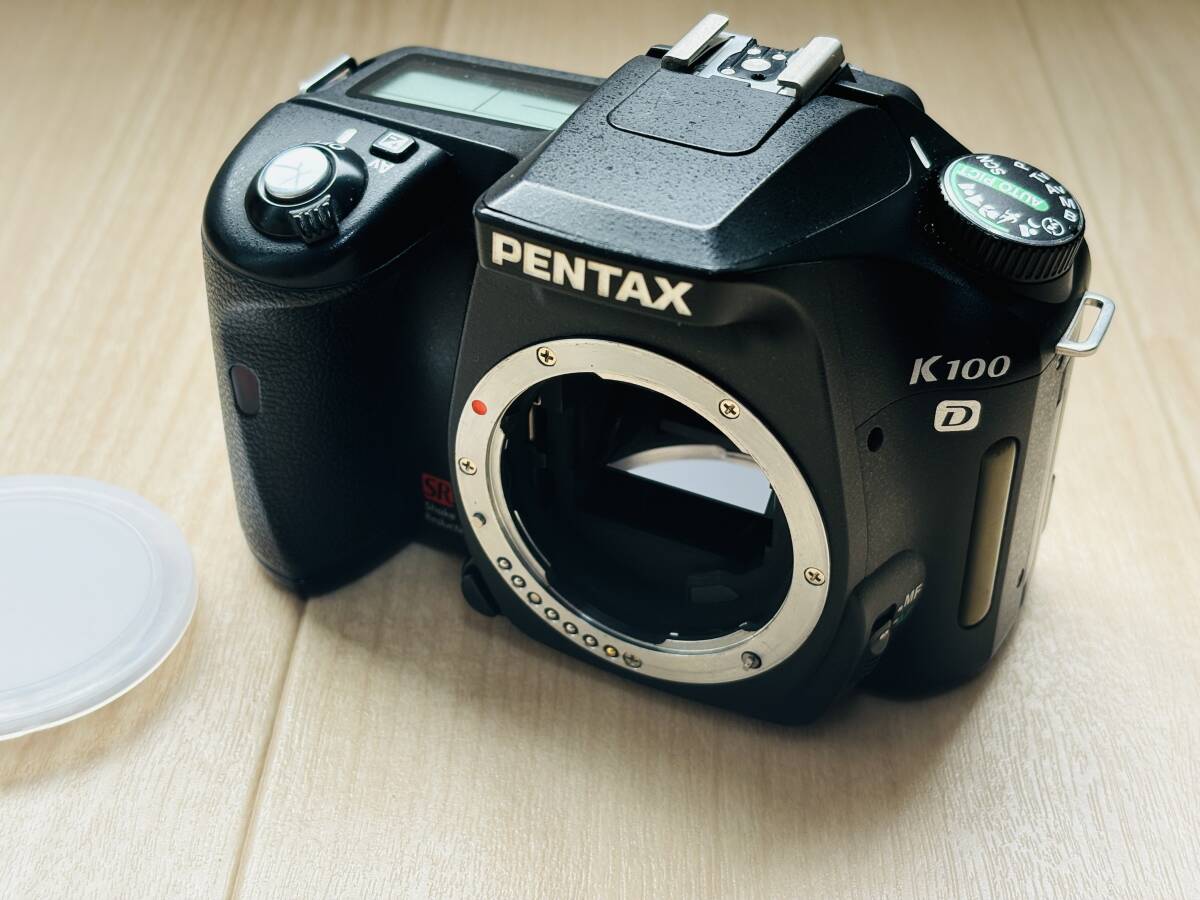 Yahoo!オークション - PENTAX K100D デジタル一眼レフカメラ ペンタッ...