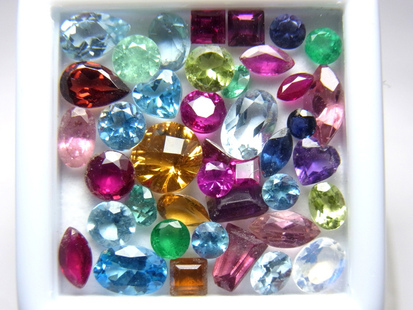 Yahoo!オークション - [cicada]最落無し 1円～合計10．7ct 半貴...