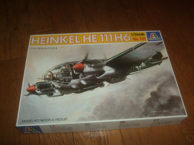 Yahoo!オークション - イタレリ 1/72 ハインケルHe111H－6