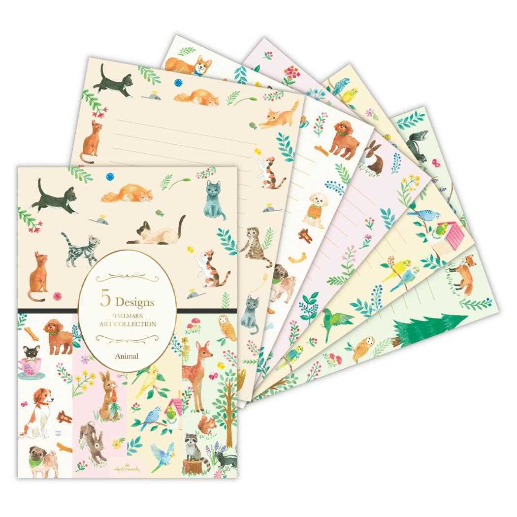 Yahoo!オークション - Azusa Omura 便箋 レターパッド HAC5Dアニマル ...