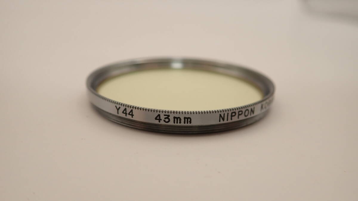 Yahoo!オークション - NIKON Y44 43㎜