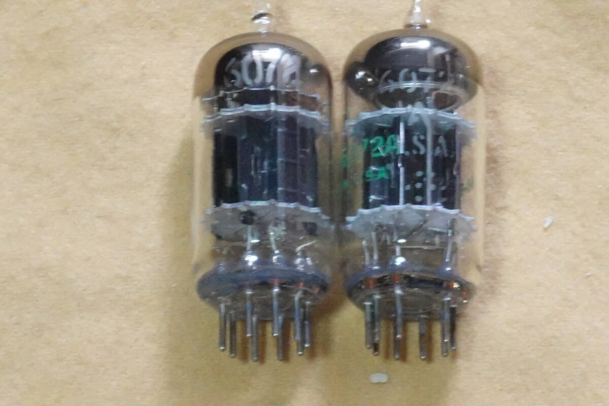 Yahoo!オークション - GE 6072/12AY7高信頼管/検12AX7 (2本)