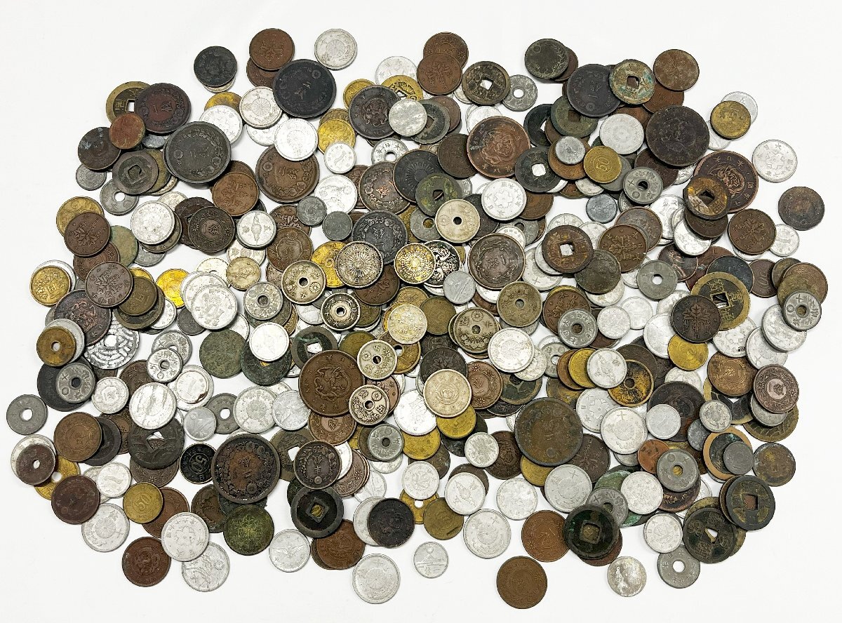 古銭 大量 おまとめ 総重量 約1169g 鳳凰50銭 旭日20銭 十銭 五銭 光緒元寶 寛永通宝 etc 穴銭 日本 中国 1475G8-20(日本)｜売買されたオークション情報、yahoo ...