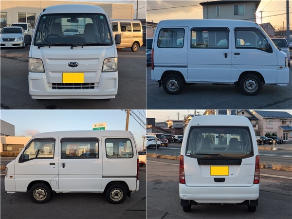 Yahoo!オークション - 秋田発 H24 スバル サンバーバン TV2 VB 4WD 5速...