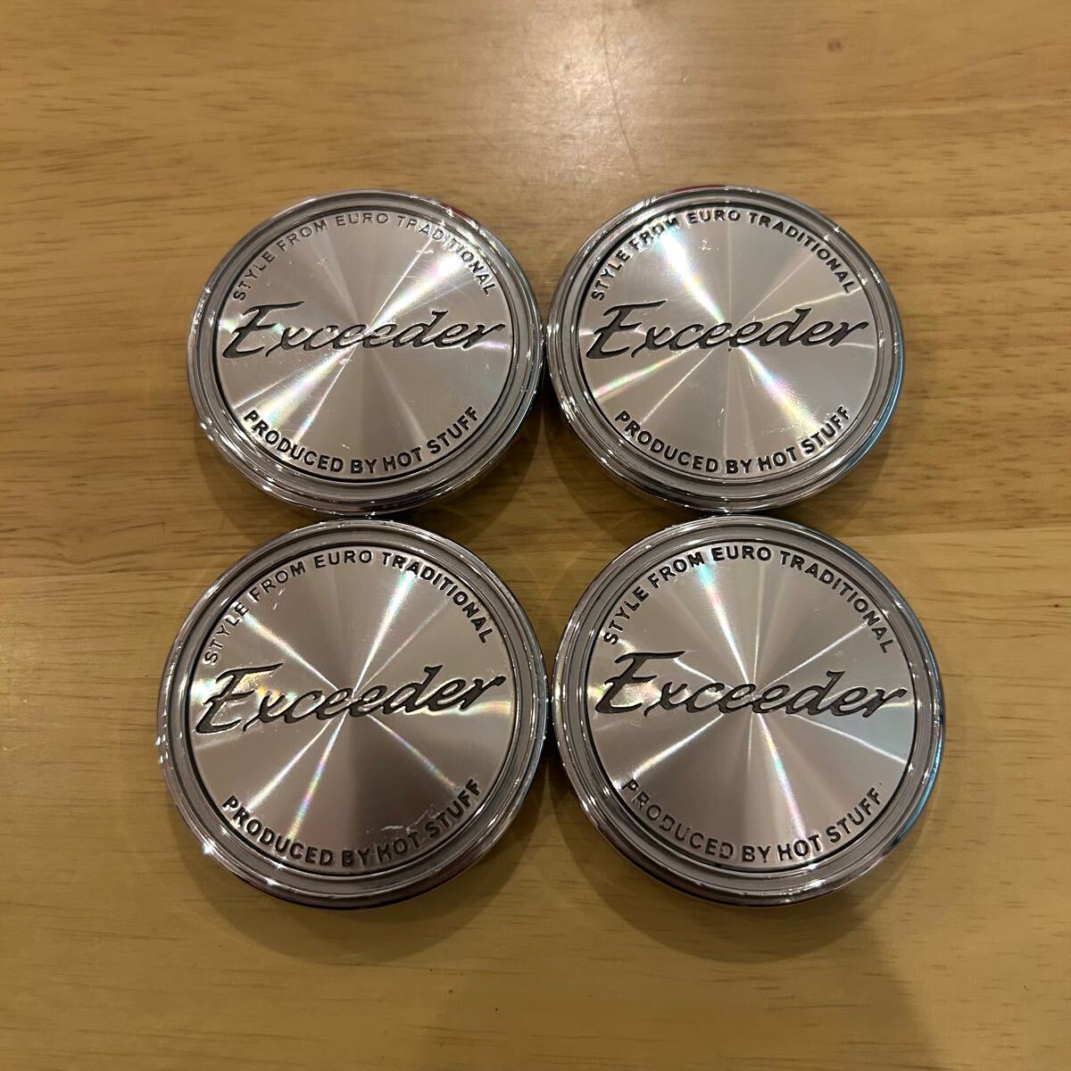 Yahoo!オークション - M095 Exceeder センターキャップ 4個 外径59.5mm