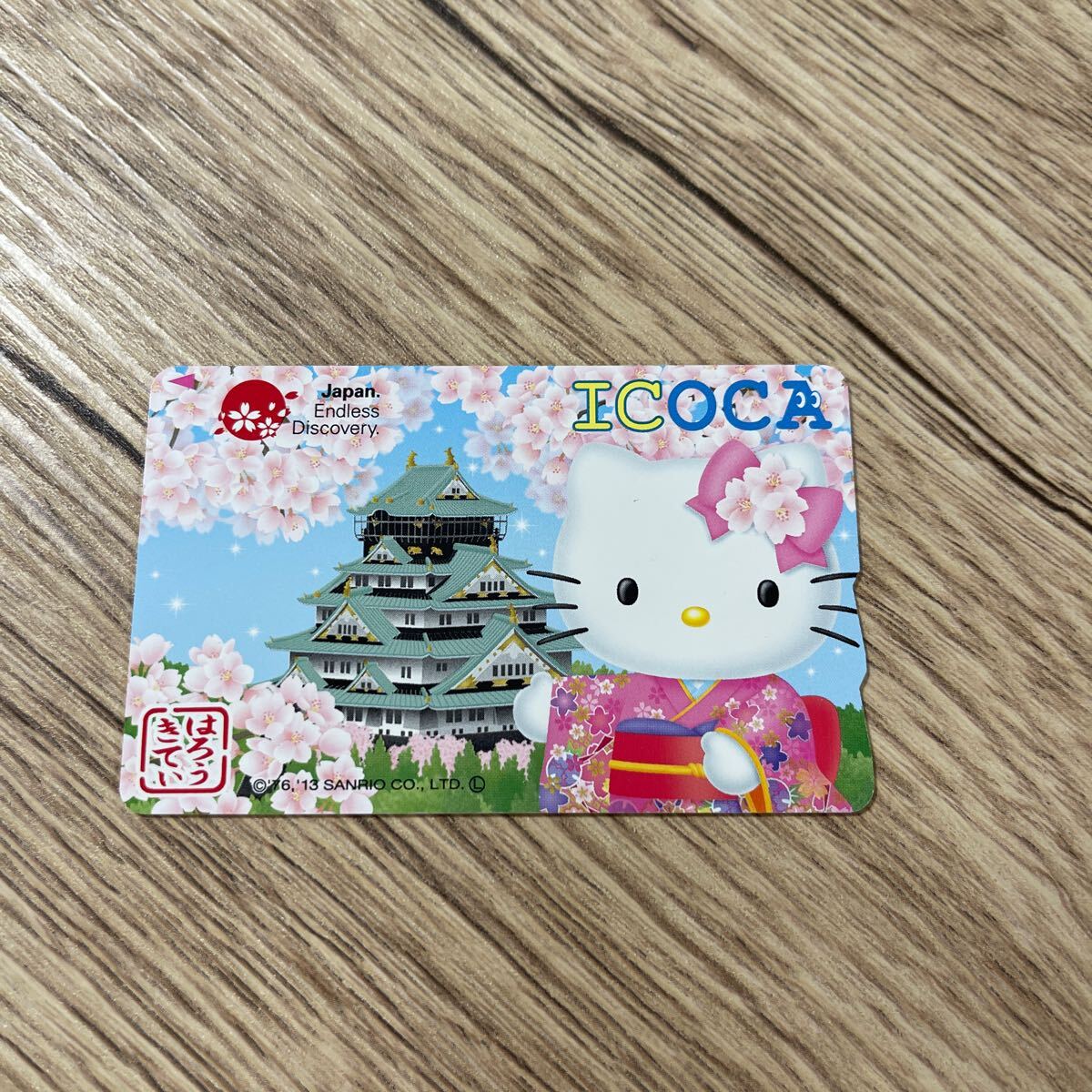 Yahoo!オークション - ICOCA ハローキティ イコカ Japan 交通系ICカー...