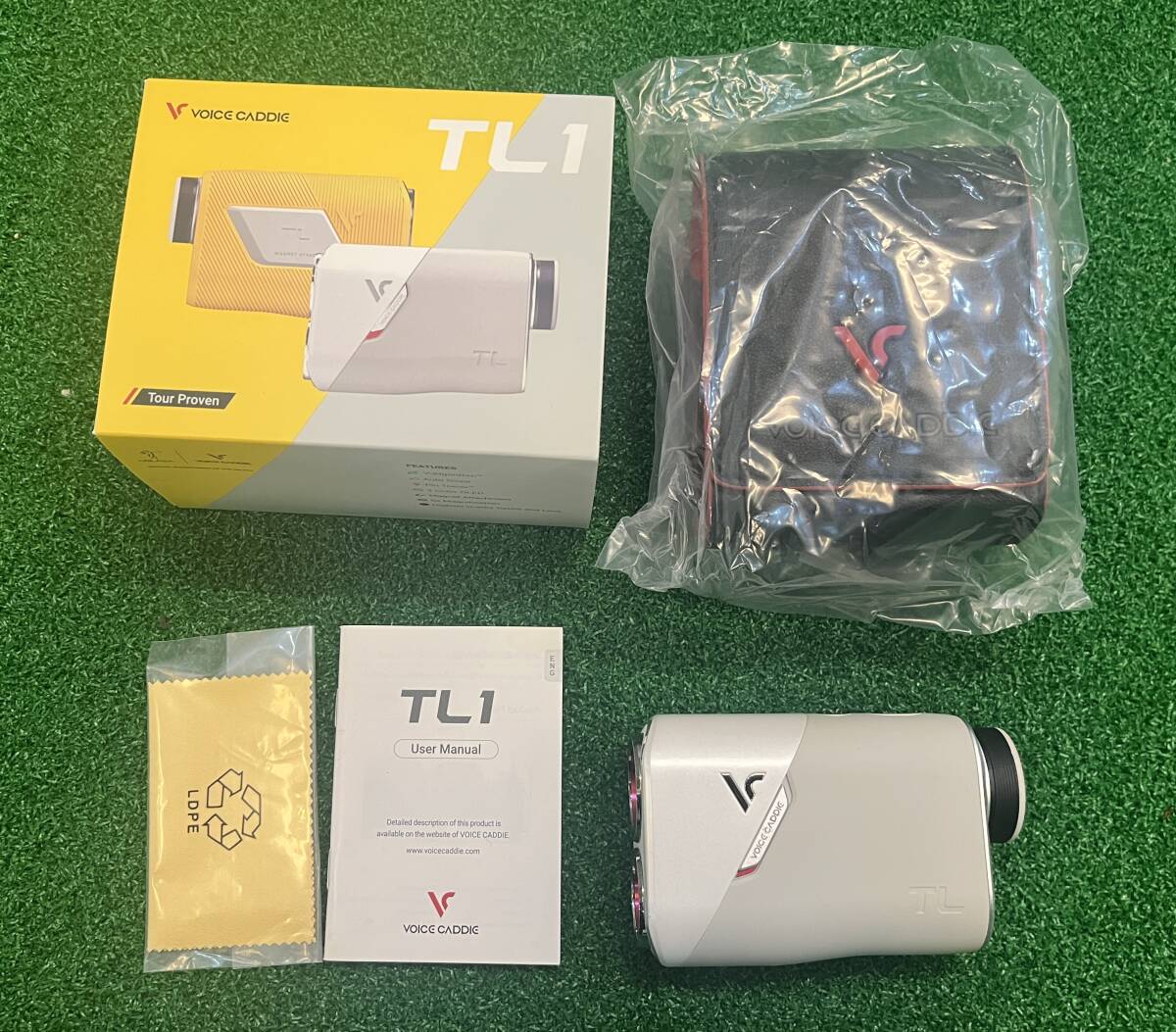 Yahoo!オークション - VOICE CADDIE ボイスキャディ TL1 レーザー距離...