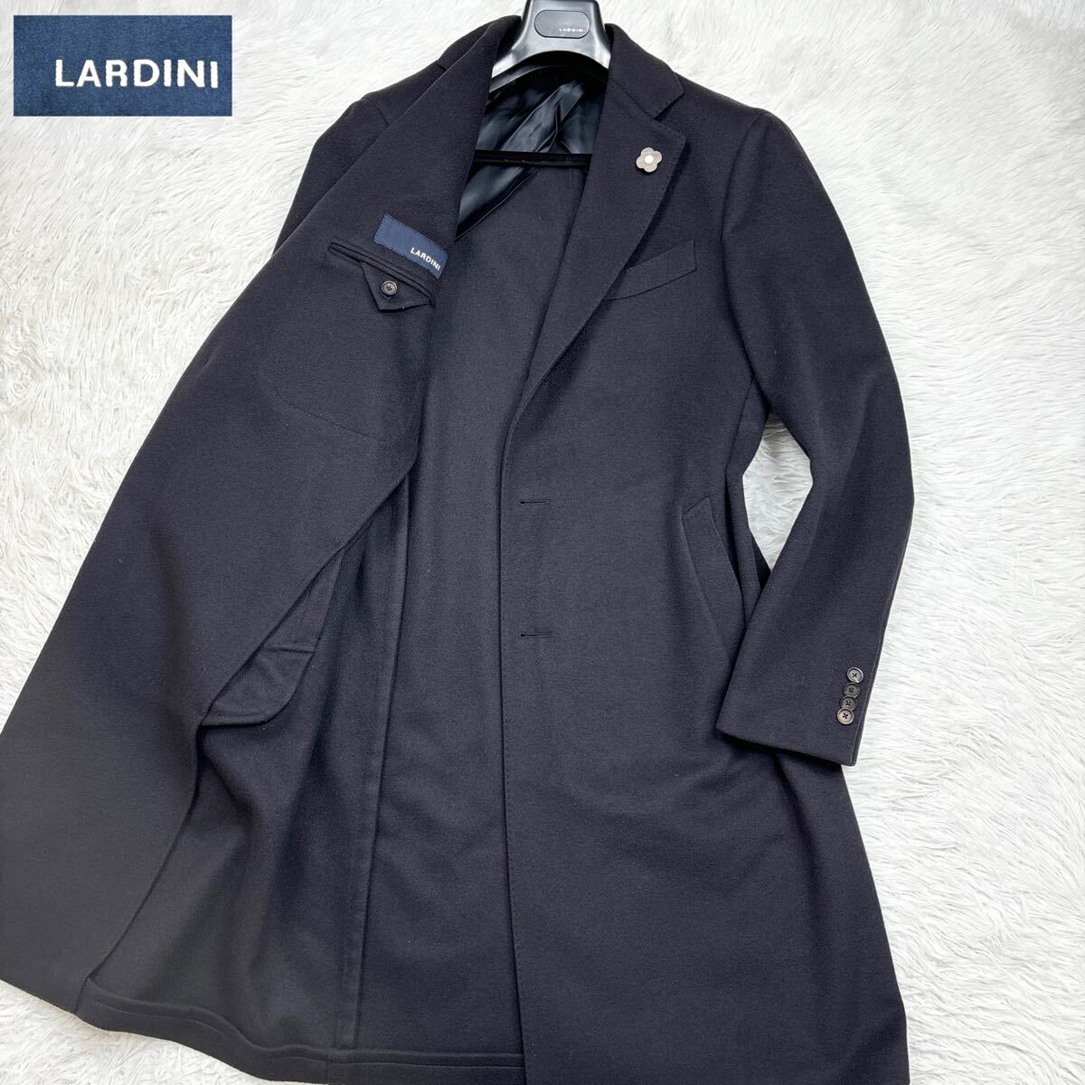極 XXLサイズ LARDINI ラルディーニ 現行 ウール100% チェスターコート ブート二エール 黒 ブラック 替えボタン付 サイズ52(XLサイズ以上)｜売買されたオークション情報 ...