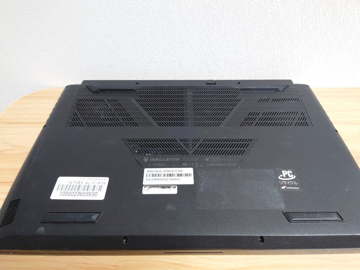 Yahoo!オークション - GALLERIA XL7C R36 ジャンク