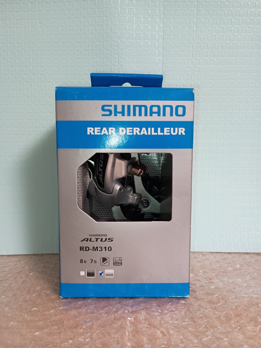 Yahoo!オークション - シマノ Altus RD-M310 7s/8s シルバー リアディ...