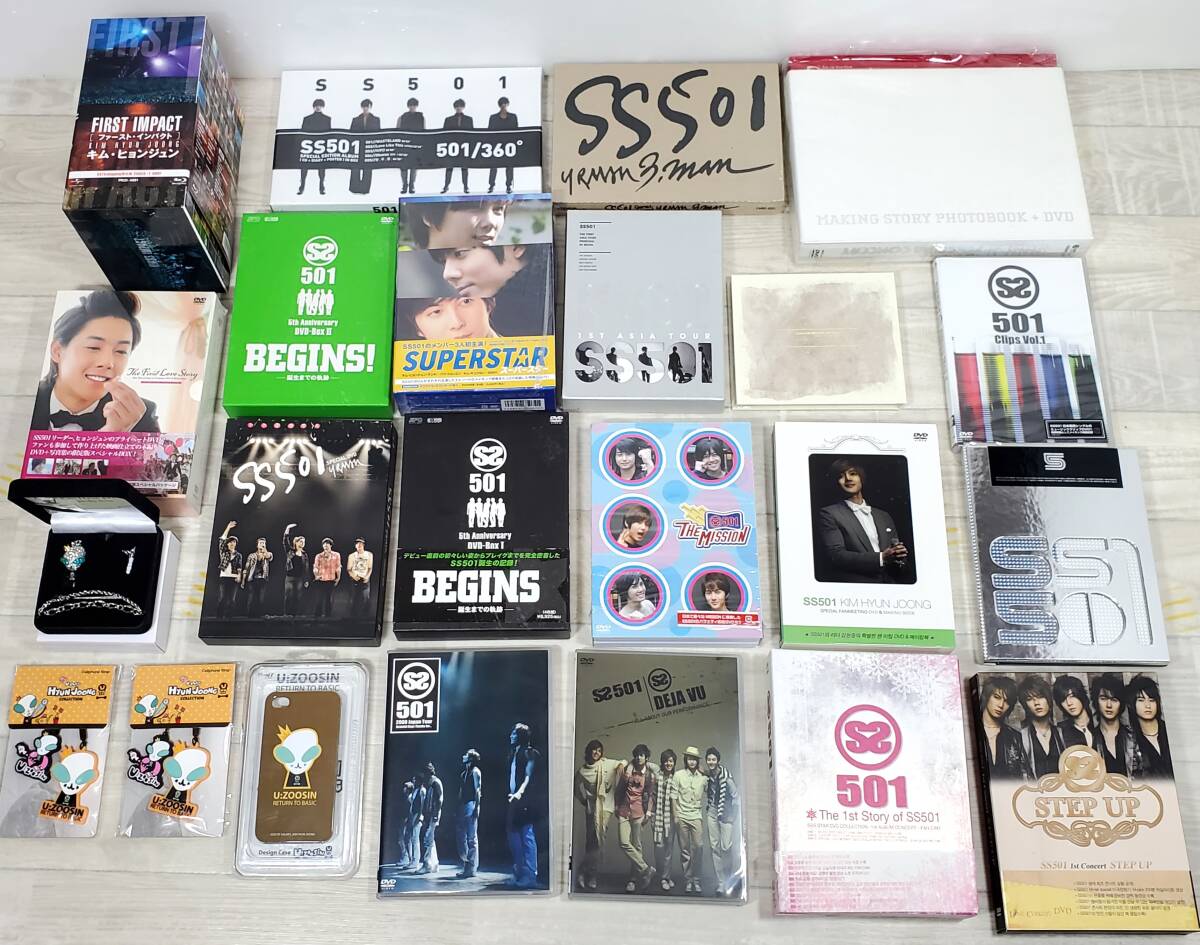 Yahoo!オークション - まとめ売り キム・ヒョンジュン SS501 DVD ブル...