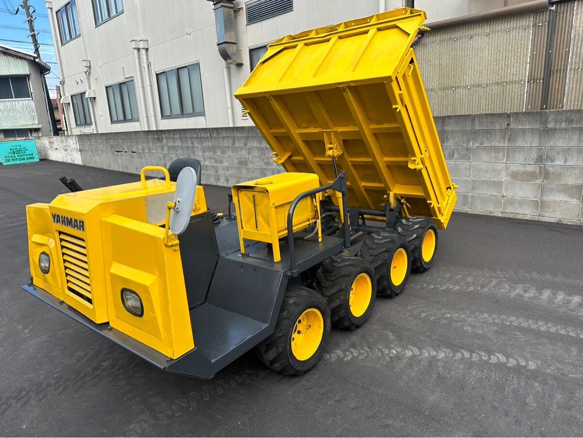 Yahoo!オークション - 中古 ヤンマー 8輪 運搬車 ダンプ Yahoo!オークション - 中古 ヤンマー 8輪 運搬車 ダンプ