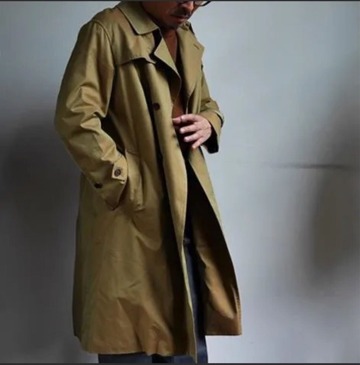 AURALEE オーラリー 日本製 FINX CHAMBRAY TRENCH COAT AURALEE オーラリー 日本製 FINX CHAMBRAY TRENCH COAT