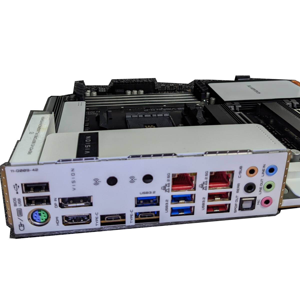 GIGABYTE B550 VISION D-P + Win10Proデジタルライセンス GIGABYTE B550 VISION D-P + Win10Proデジタルライセンス