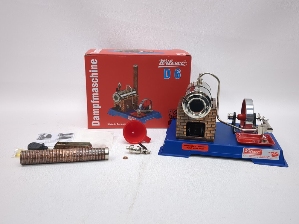 Yahoo!オークション - 【動作未確認】Wilesco スチーム エンジン蒸気 ...