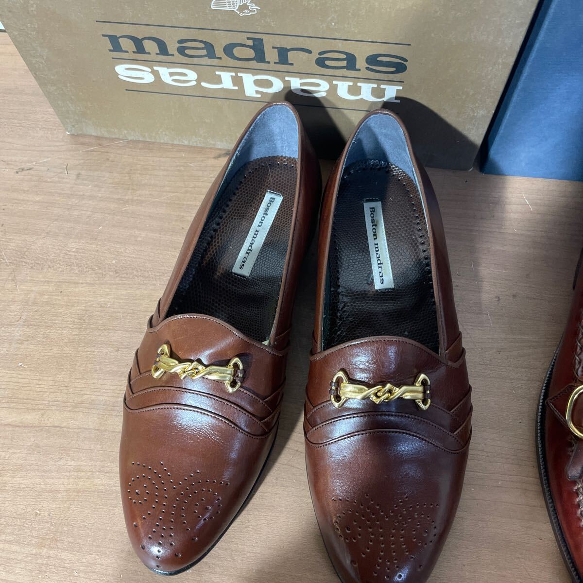 Yahoo!オークション - ローファー Madras マドラス 25EE COLE HAAN Bra...