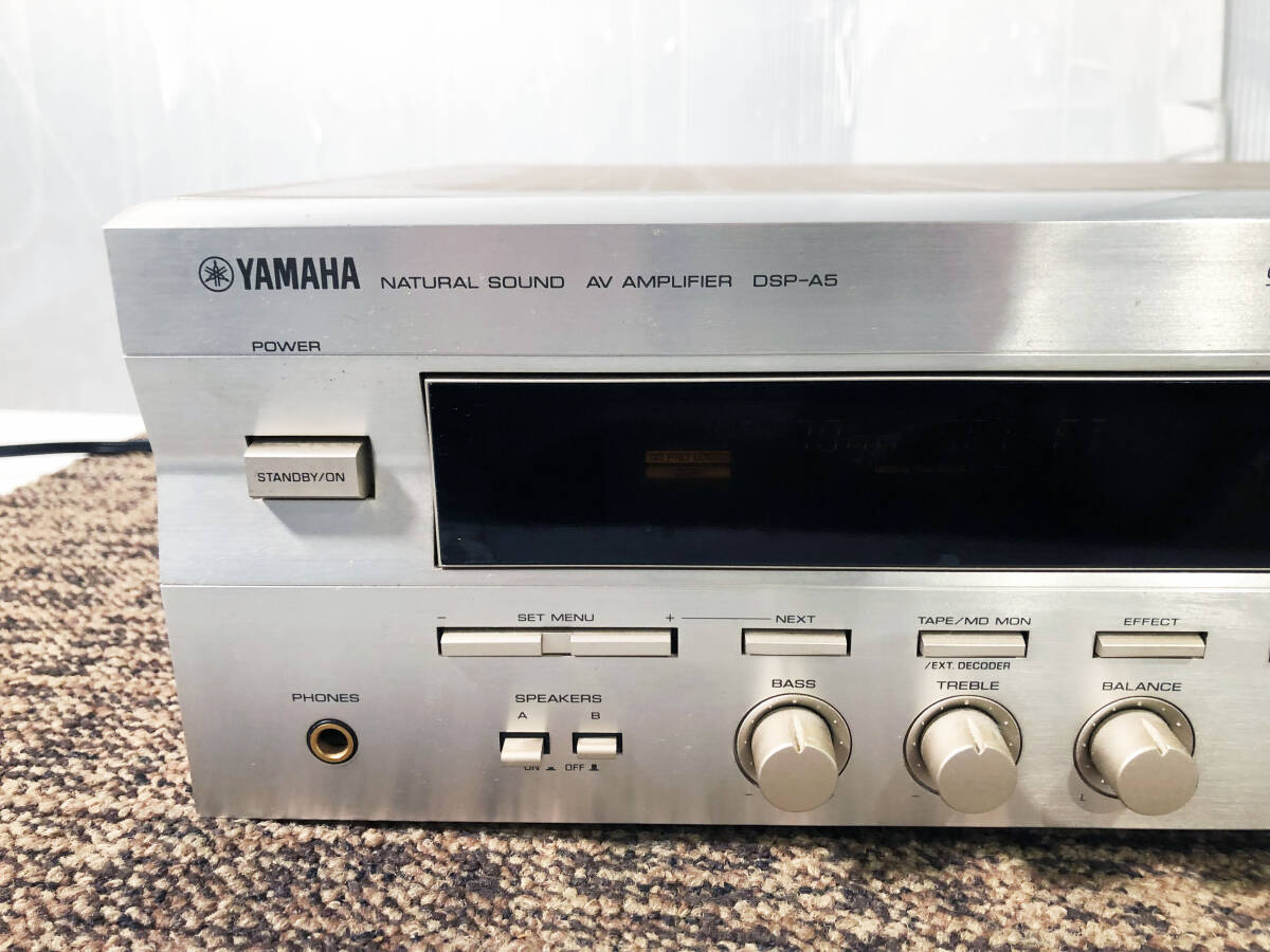 Yahoo!オークション - 中古 ヤマハ YAMAHA AVアンプ DSP-A5 5ch サラ...