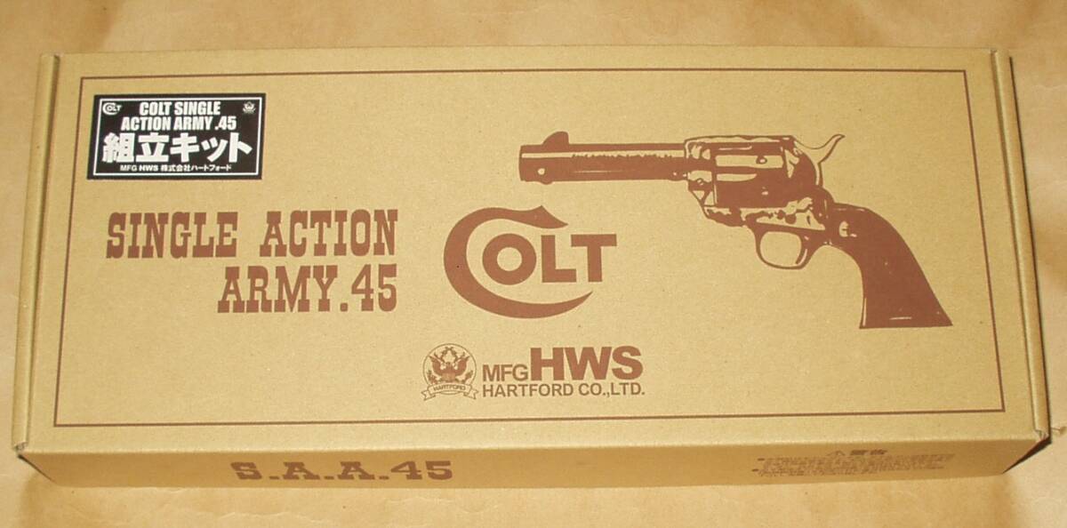 Yahoo!オークション - モデルガン HWS ハートフォード コルトSAA.45 FD...