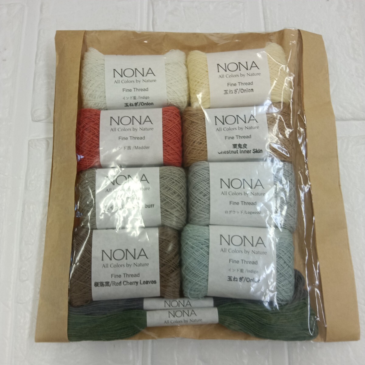 Yahoo!オークション - 100円〜 NONA 手芸材料 細糸 刺し子糸 まとめて...