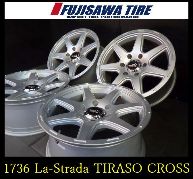 Yahoo!オークション - 【1736】T4111254 La-Strada TIRADO CROSS 17x7....