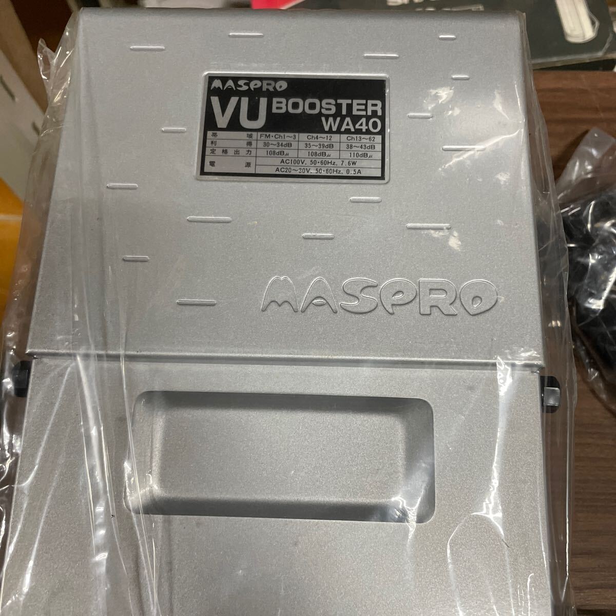 Yahoo!オークション - 新品マスプロ VUブースター WA40 6-659